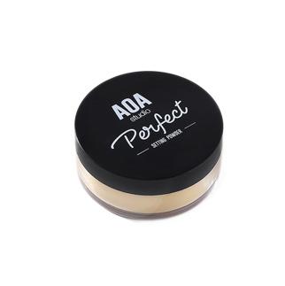 AOA Perfect Setting Powder Poudre Libre Banana - Fabellashop Côte d ...