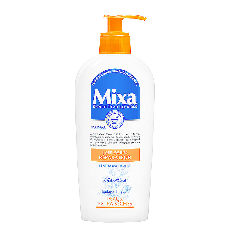 MIXA Lait Corps Réparateur à l’Allantoïne - Fabellashop Côte d’Ivoire ...